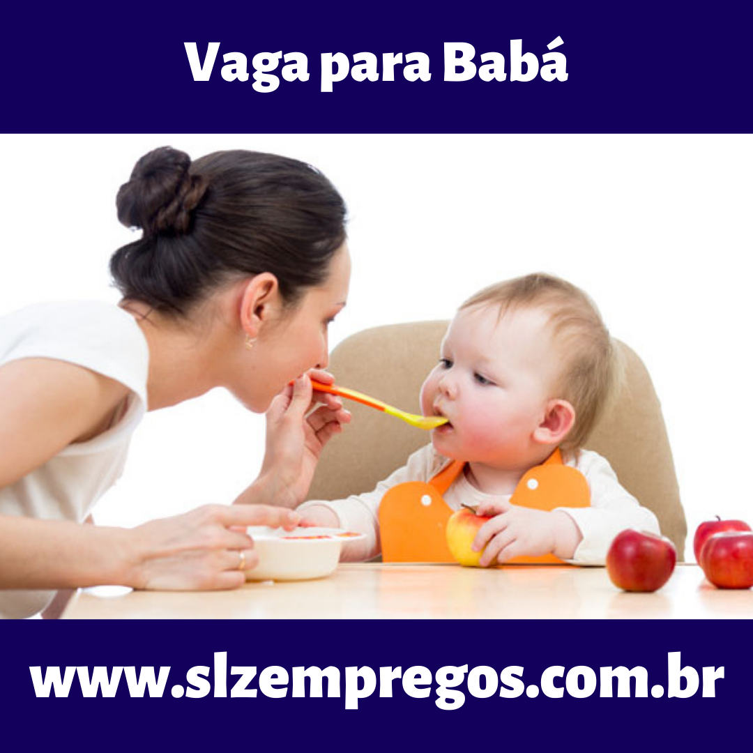 Vaga para Babá - SLZ Empregos
